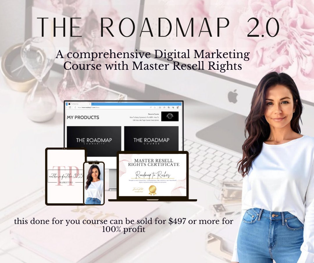 Roadmap | Master Resell Rights | Done-for-you Digital Product | Step-by ...