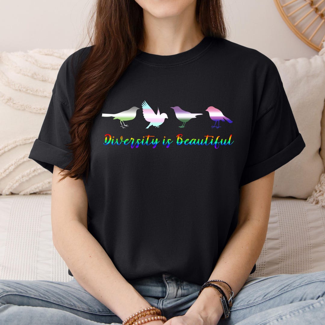 LGBTQ Straight Ally Shirt Agender Flag Non Binary Top Nonbinary Shirt ...