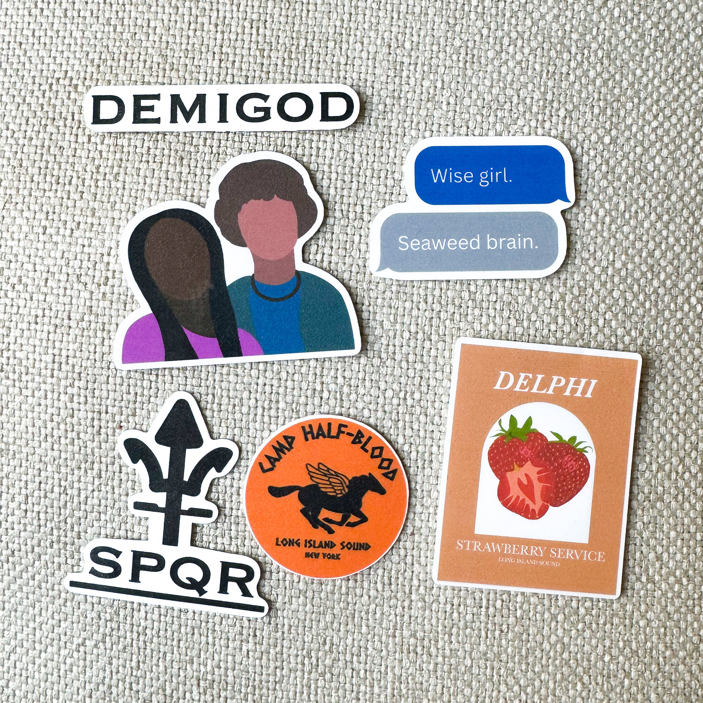 Percy Jackson Sticker Pack Percy Jackson Show Percybeth Kindle Stickers ...