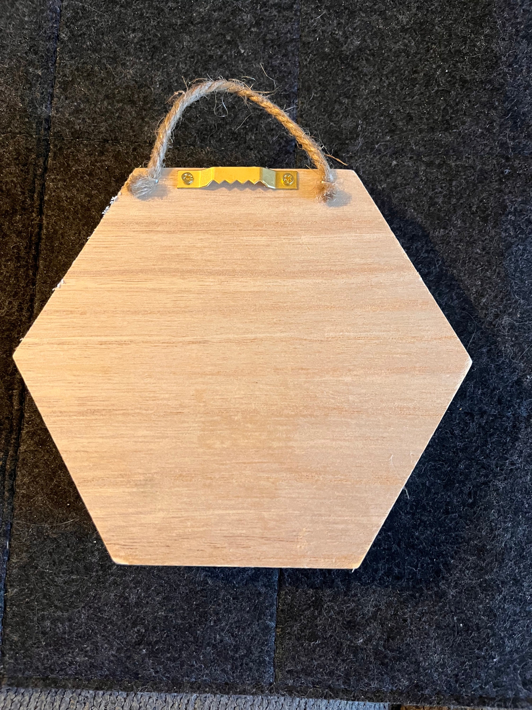 Hexagon Floral Shadow Box - Etsy