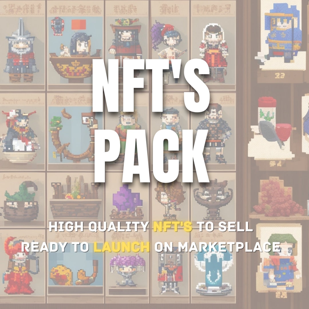 High Quality NFT'S Pack Ready to Sell or Launch on - Etsy