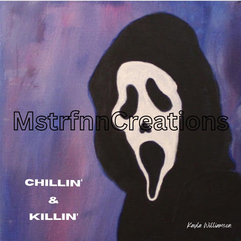 Chillin and Killin Painting - Etsy