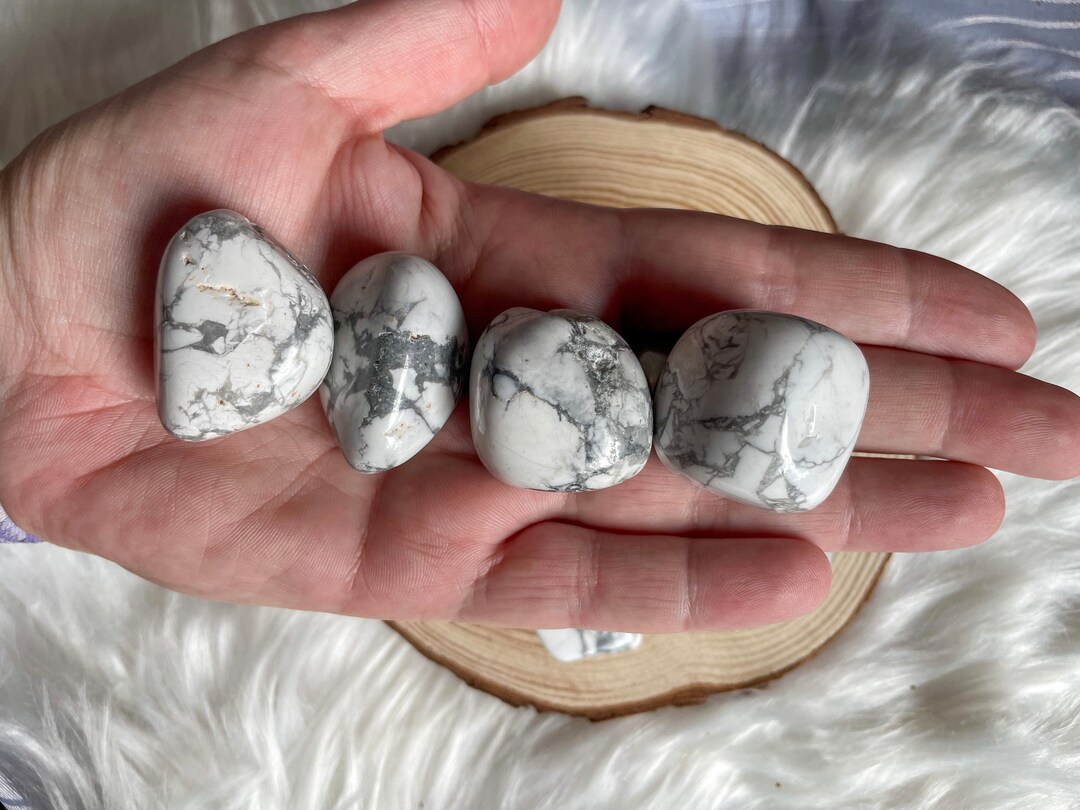 Magnesite Tumbled Stone - Etsy