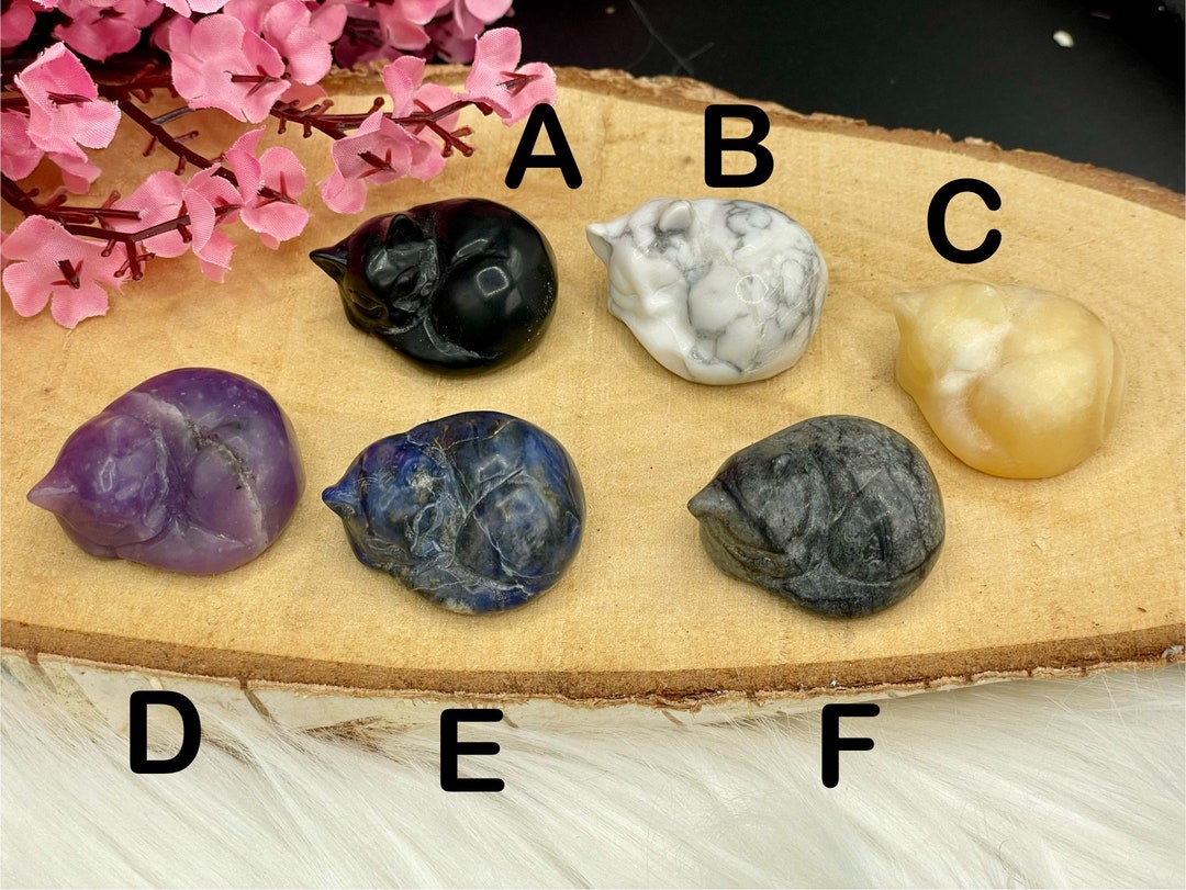 Gemstone Cats Crystal Cats - Etsy