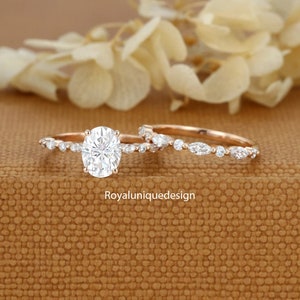 Engagement Ring Set - Etsy