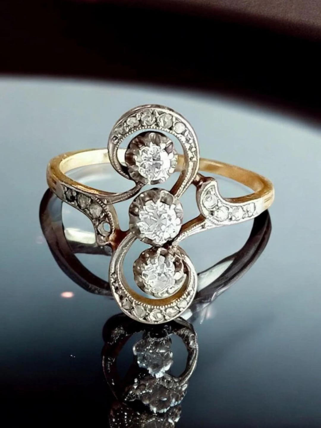 Engagement Ring, Vintage & Antique Art Deco One-of-a-kind Edwardian ...
