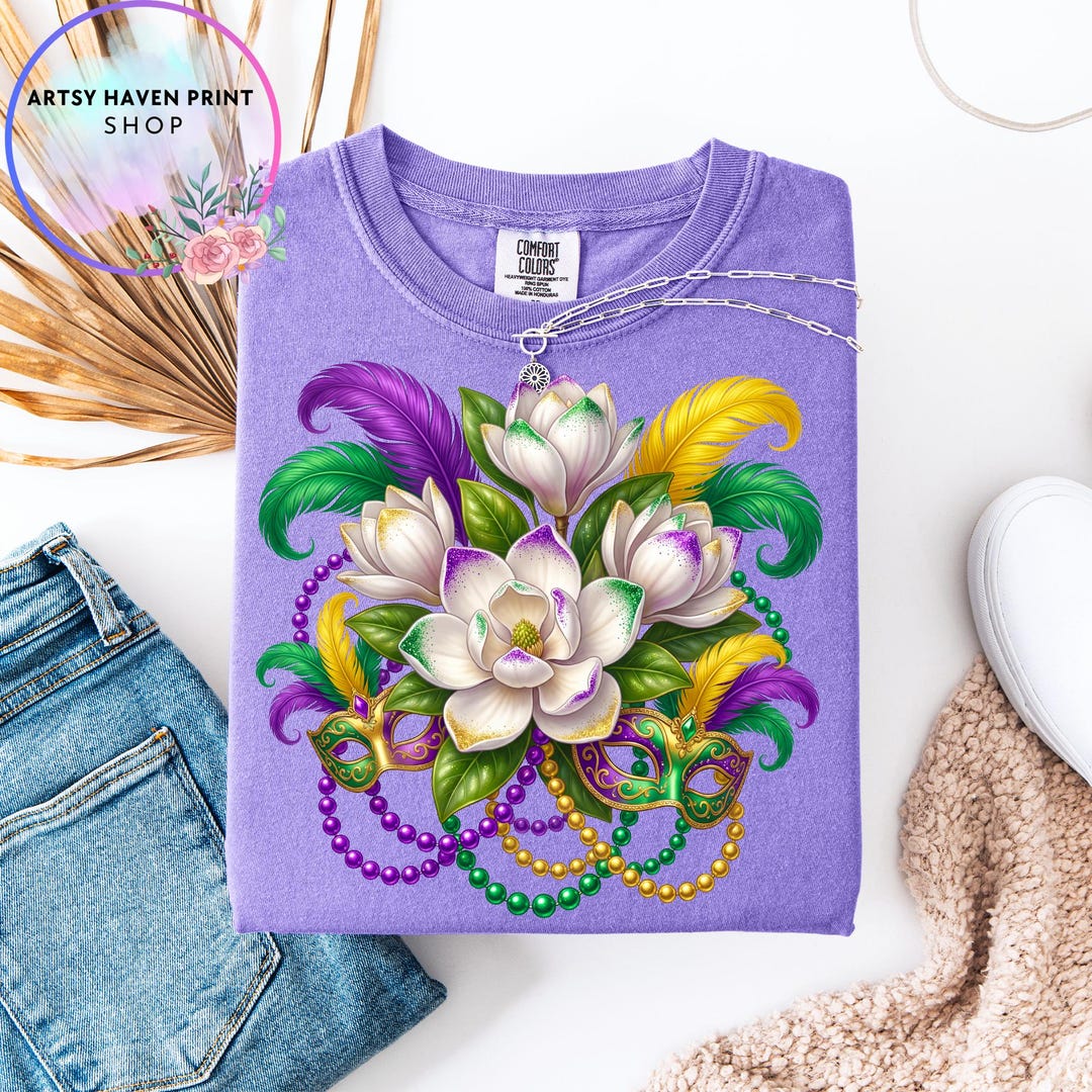 Mardi Gras Flower Png, Mardi Gras Magnolia, Mardi Gras Floral ...