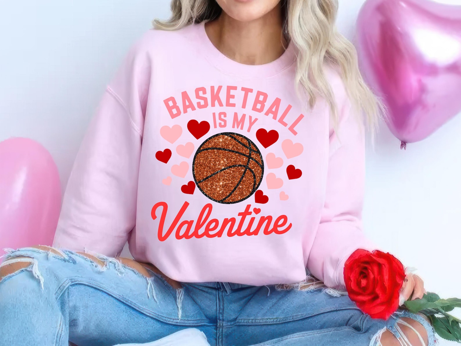Basketball is My Valentine Png, Love Heart Png, Basketball Valentines ...