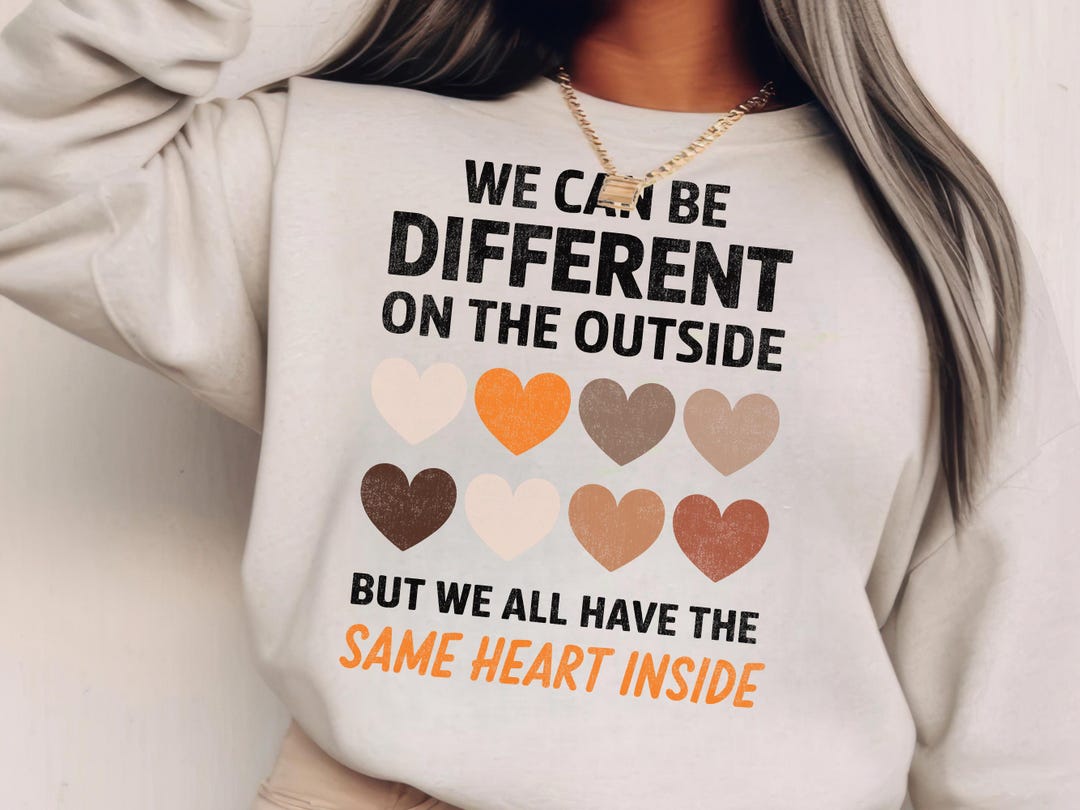 The Same Heart Inside Png Sublimation Design Download, Black History ...