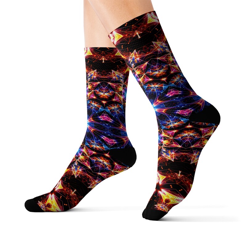 Galaxy Socks - Etsy