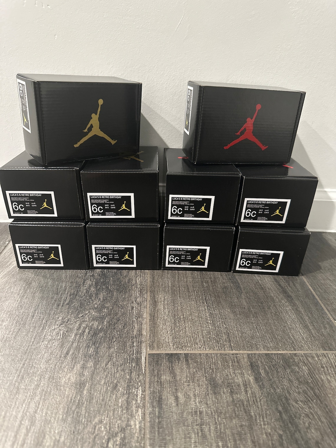 Mini Jordan Sneaker Box Solid Cardboard Party Favors / Gift Boxes ...