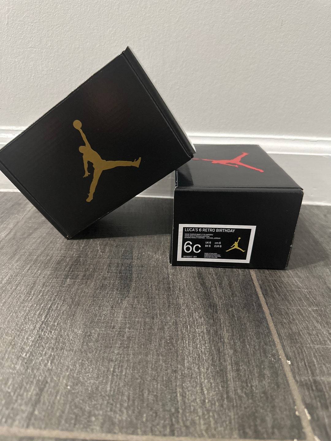 Mini Jordan Sneaker Box Solid Cardboard Party Favors / Gift Boxes ...
