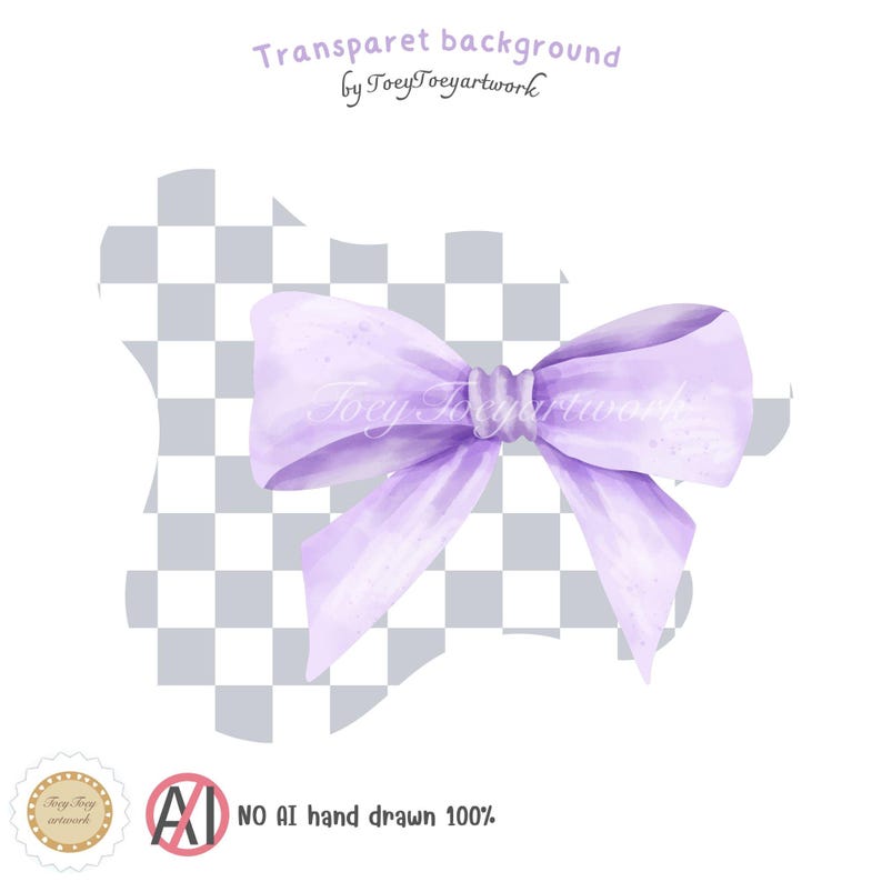 Watercolor Purple Coquette Ribbon Clipart,birthday Party,coquette ...