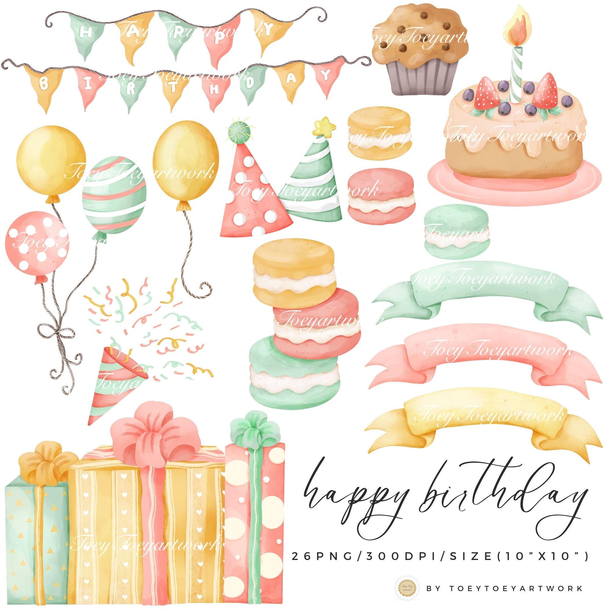 Watercolor Capybara Clipart,happy Birthday,capybara,cute Capybara Png ...