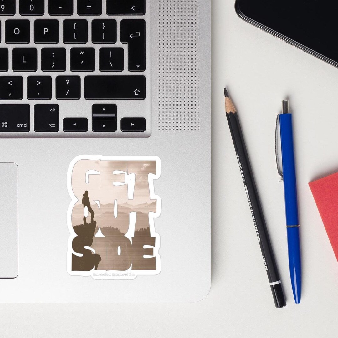 Mountaineer Sticker, Gift for Mountaineer, Outdoors Sticker, Nature ...