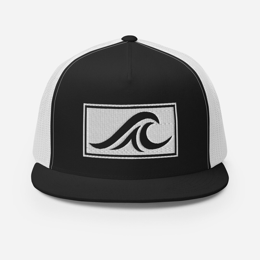 Surfing Hat, Outdoors Person Gift, Men's Trucker Hat, Beach Snapback ...