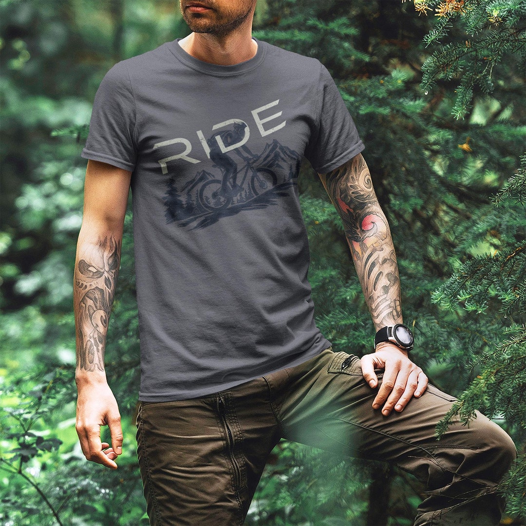 Mountain Biking Shirt, Outdoor Person Gift, Mountaineer Gift, Mountain ...