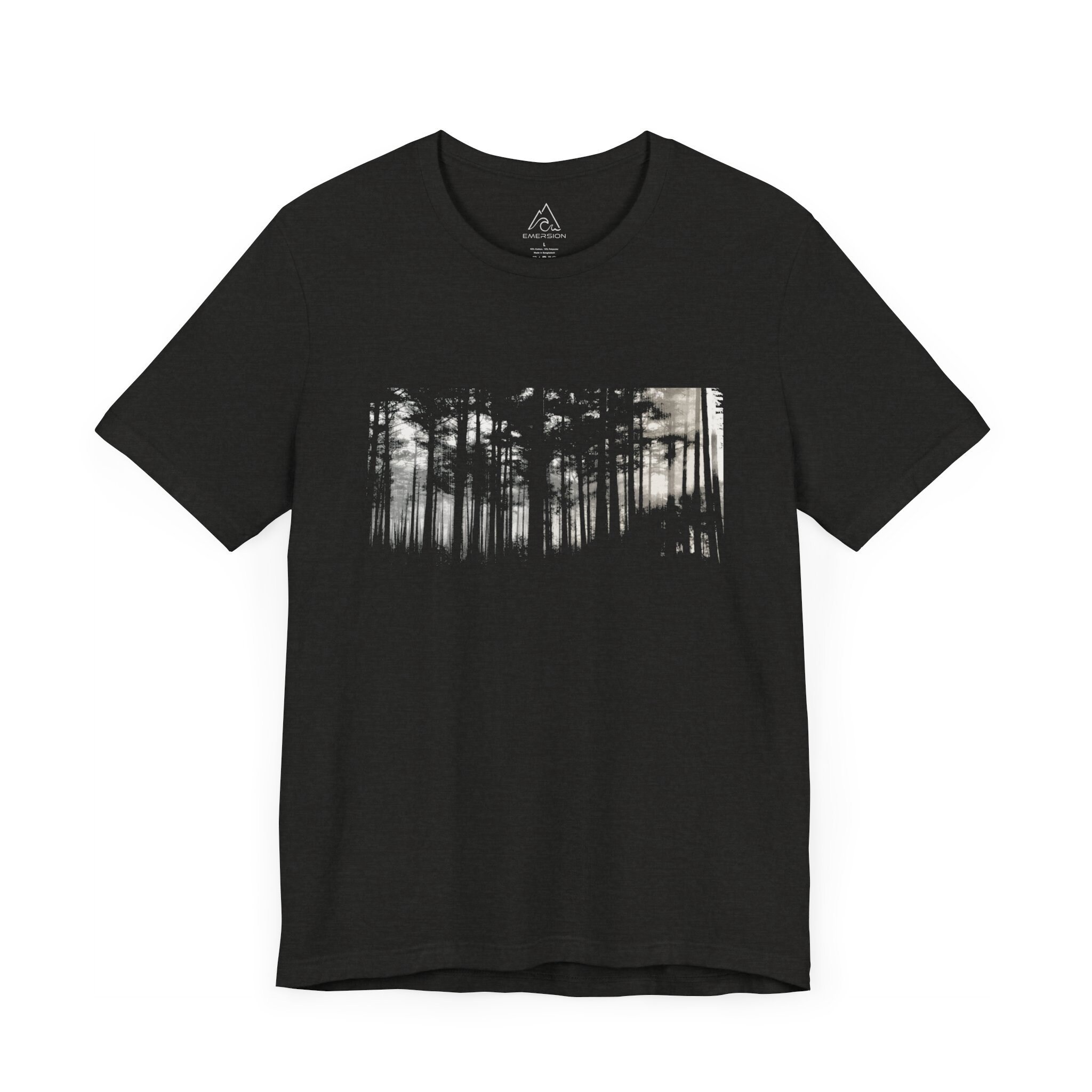 Outdoors Graphic Tee, Men's Nature Shirt, Trees T-shirt, Forest Tshirt ...