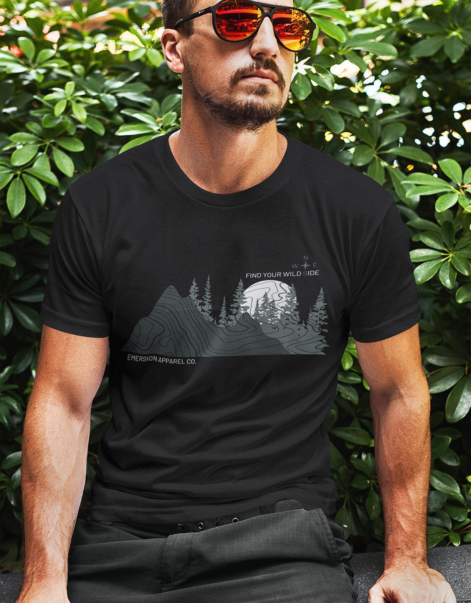 Nature Shirt for Men Outdoors Person T-shirt Gift for Camping Lover T ...