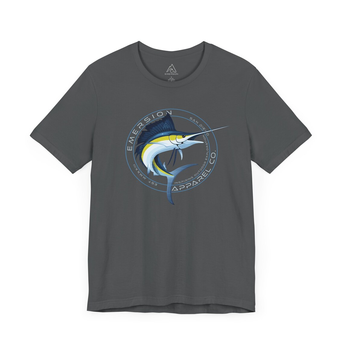 Marlin Fishing Shirt, Fish Graphic Tees, Fly Fishing Gifts, Ocean ...