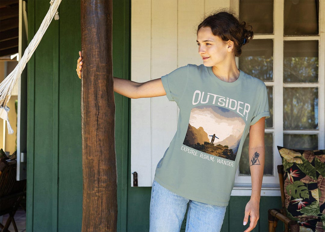 Outdoors Shirt for Nature Person T-shirt Gift for Nature Lover Graphic ...