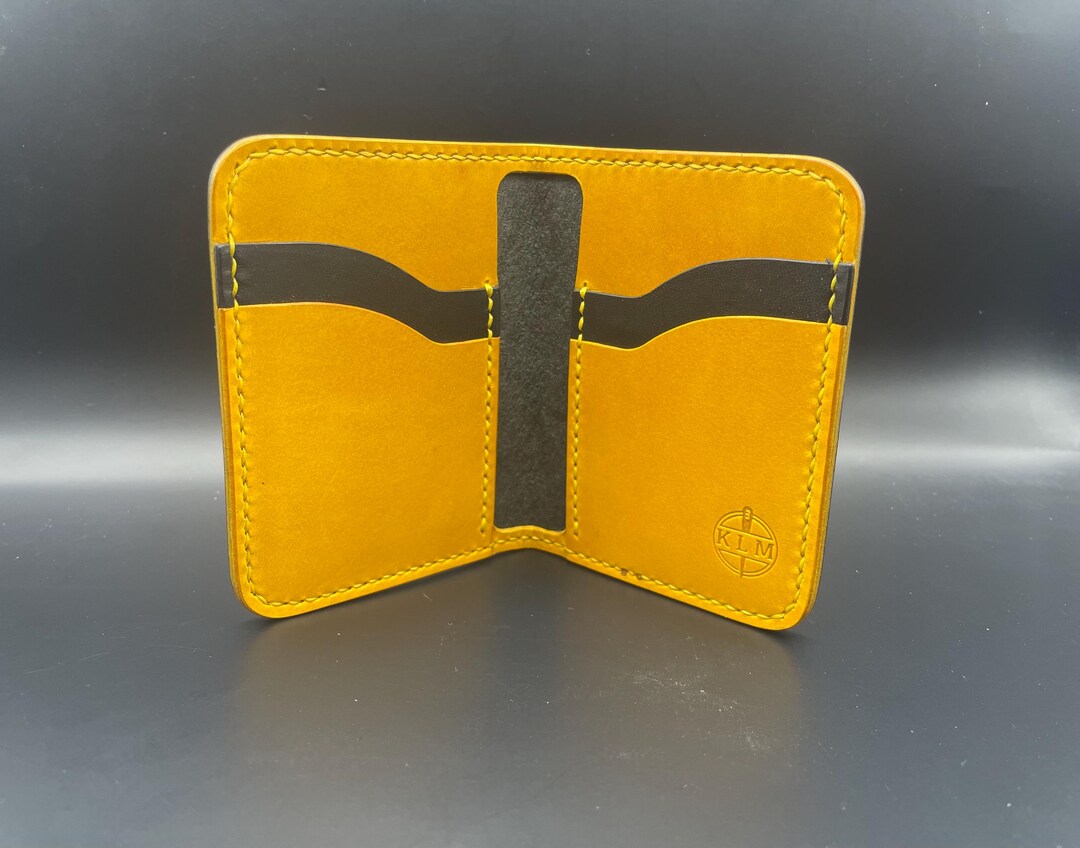 Handmade Vertical Bifold Wallet / Card Wallet - Etsy