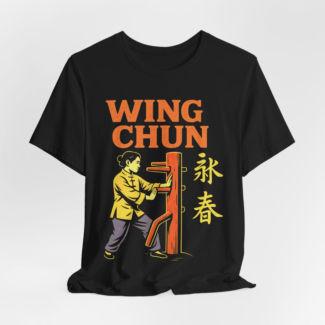 Wing Chun Traditional Practice: Master the Art Unisex Jersey Short ...