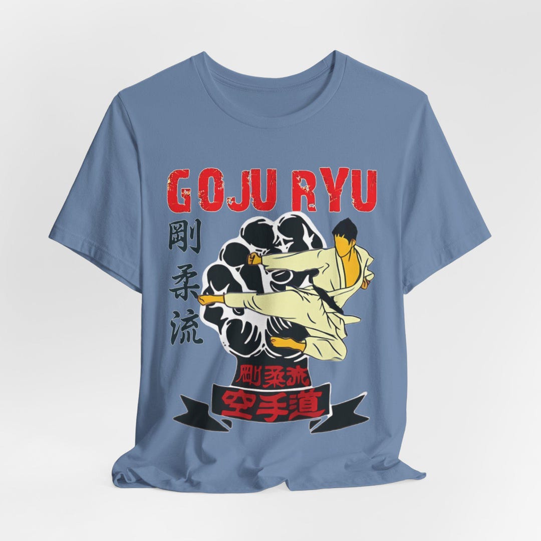 Goju Ryu Spirit: Power in Motion Unisex Jersey Short Sleeve Tee - Etsy