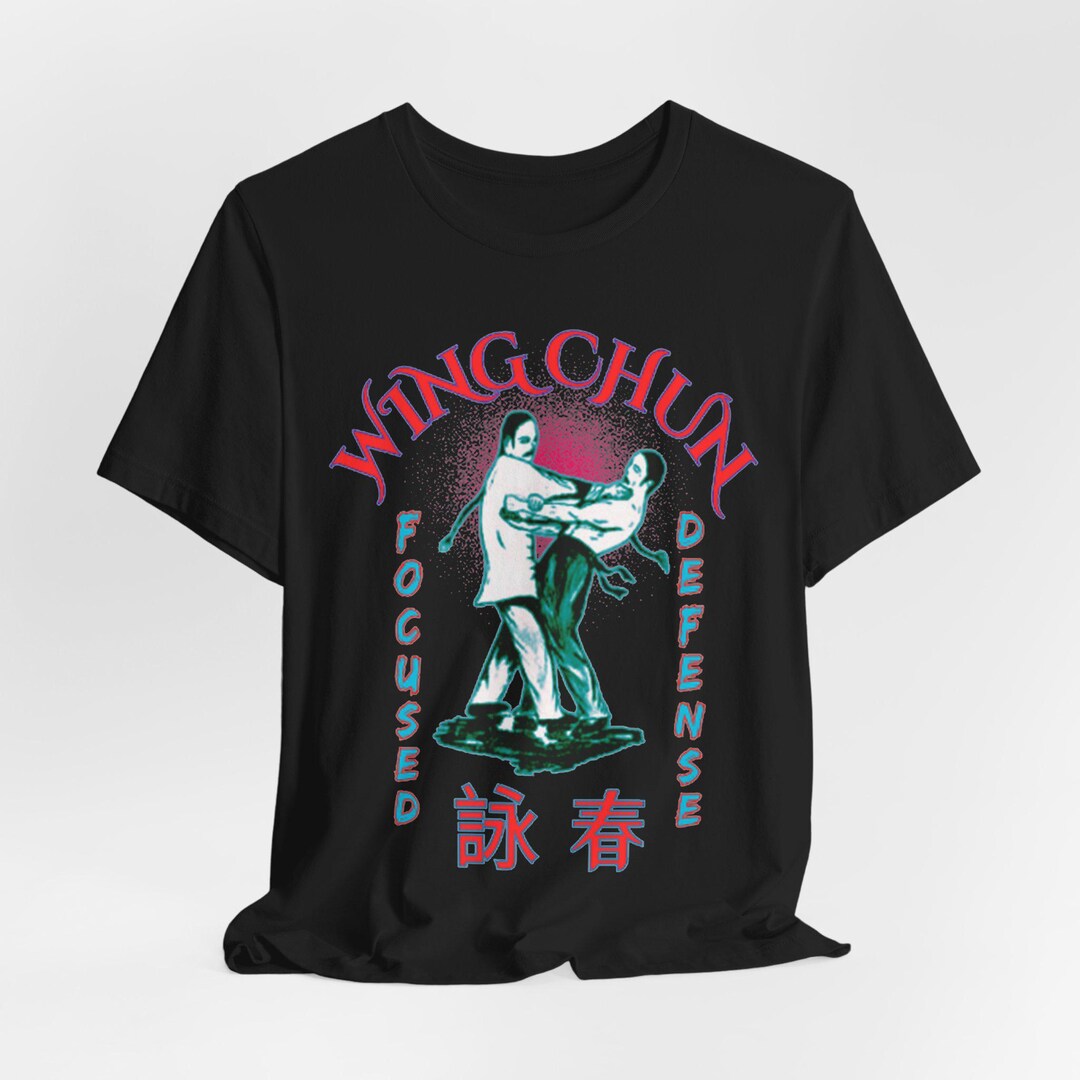 Wing Chun Focused Defense Fighters Unisex Jersey Short Sleeve Tee - Etsy