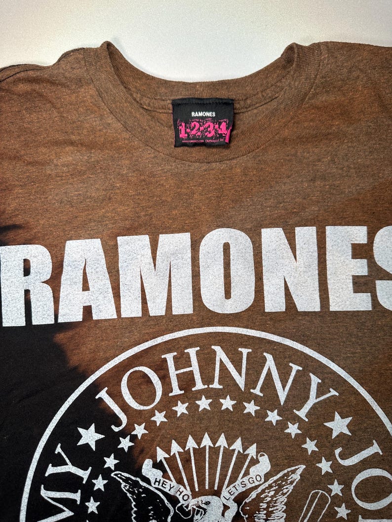 The Ramones Tie Dye T-shirt - Etsy