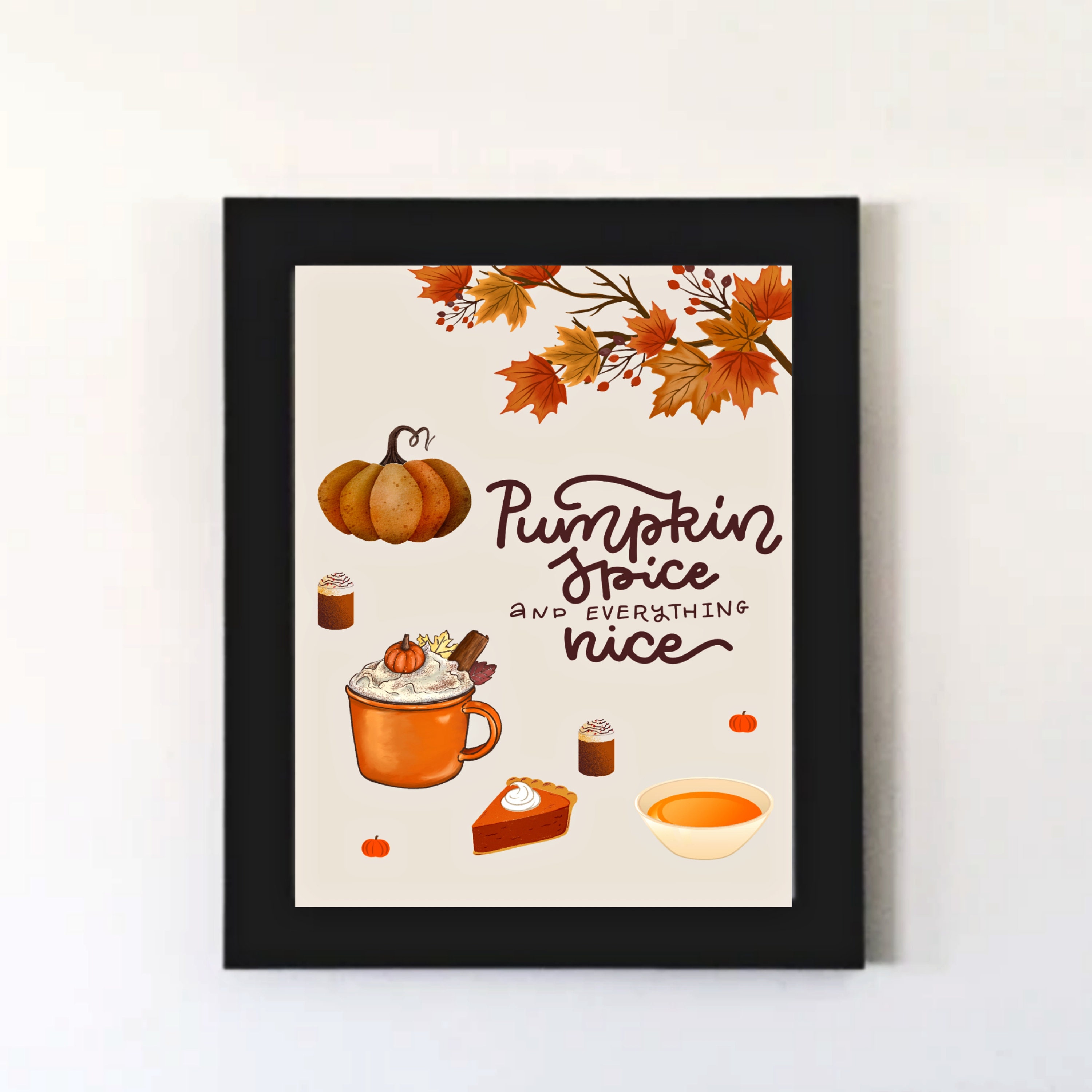 Printable Fall Art Set of 3 Printable Posters Decorations - Etsy