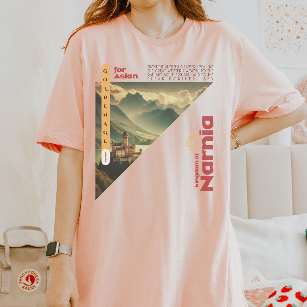 Narnia Shirt, Chronicles of Narnia, Aslan, Pevensie Narnia, Reading ...