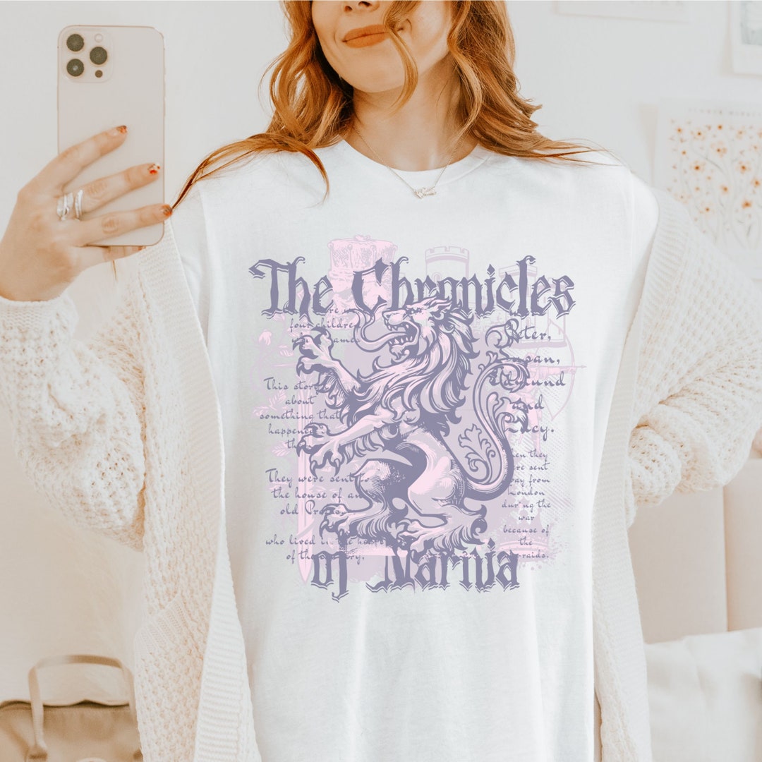 Narnia Shirt, Chronicles of Narnia, CS Lewis, Reading Shirt, Literary ...
