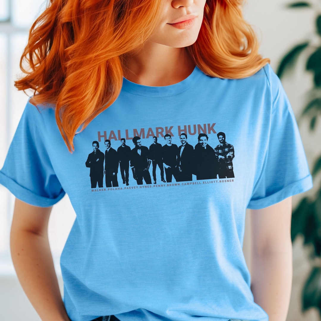 Hunks of Hallmark Channel Shirt, Hallmark Shirt, Hallmark Hunk, Andrew ...