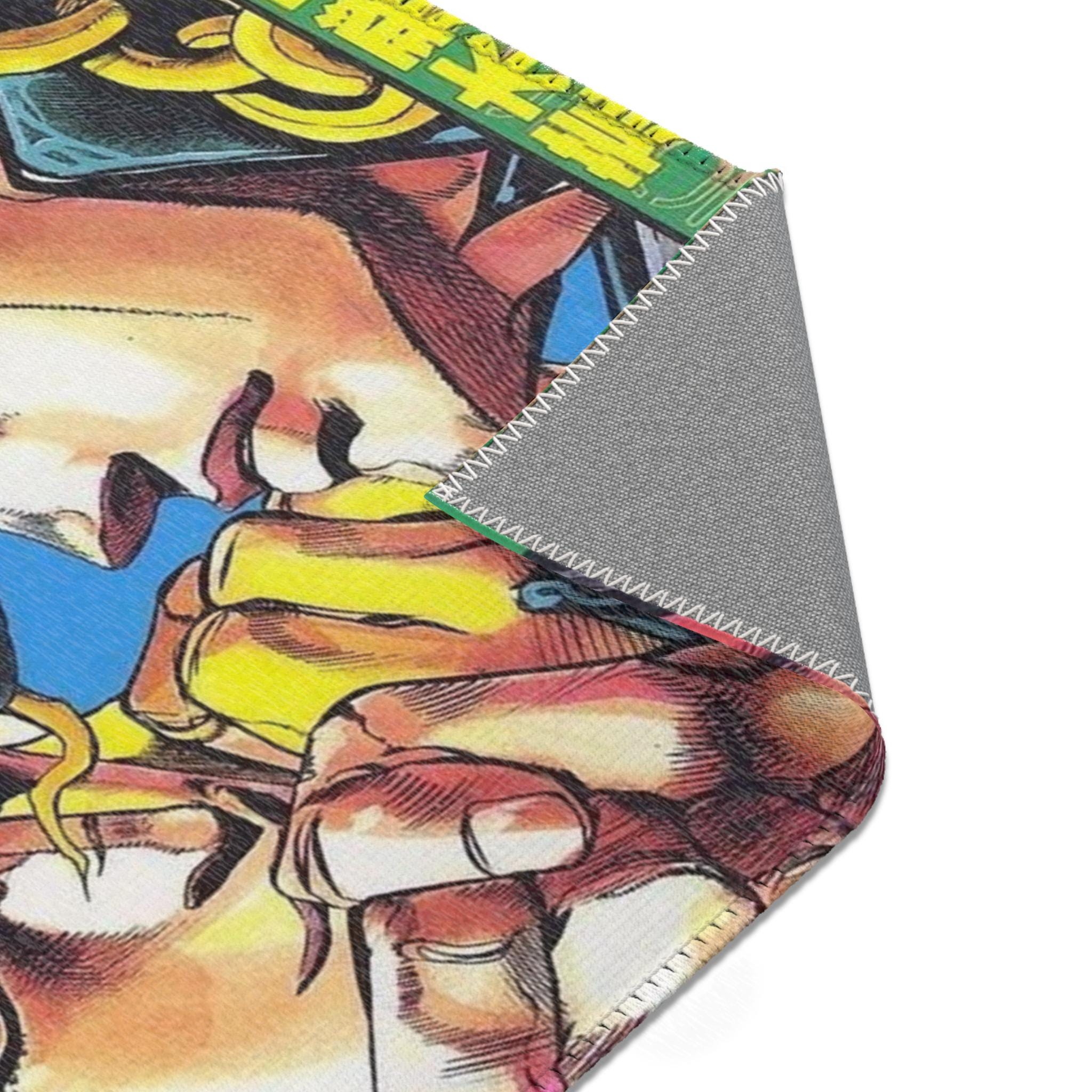 Anime-inspired Area Rug - Jojo's Bizarre Adventure Decor, Unique Home ...