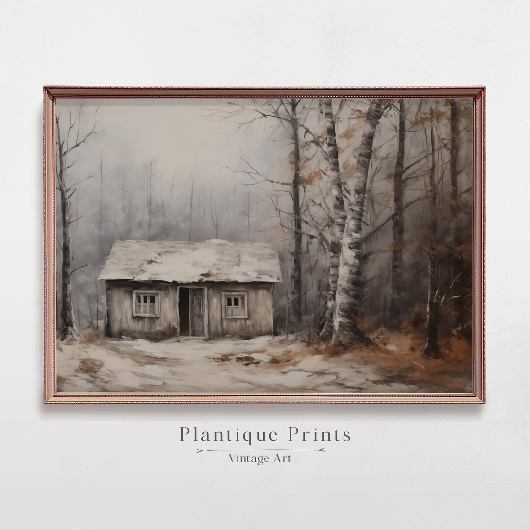 Winter Wonderland: Cozy Cottage in the Mist Landscape Winter Cozy ...