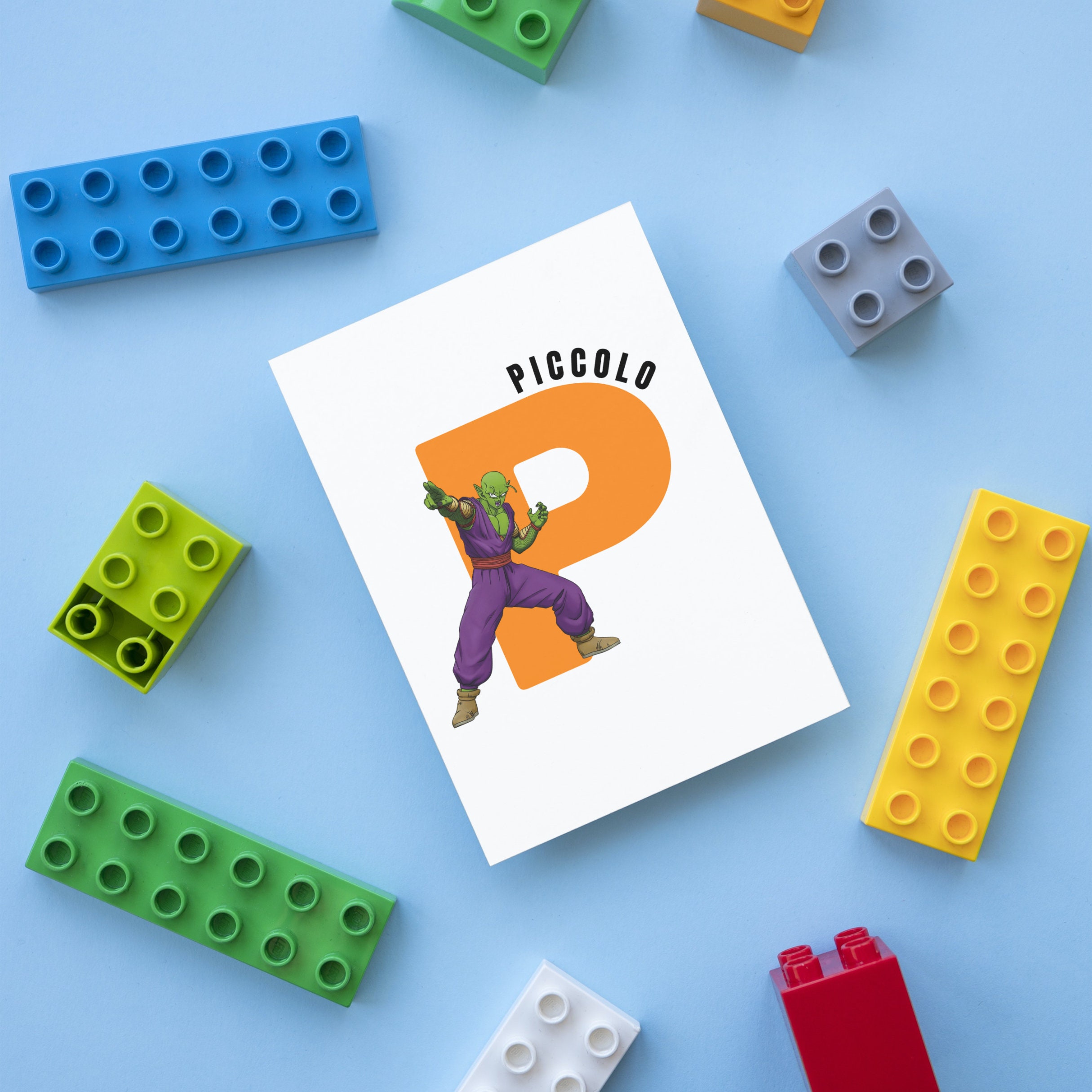 Dragonball Z Alphabet Bundle DBZ ABC Flashcards Poster Printable DBZ ...