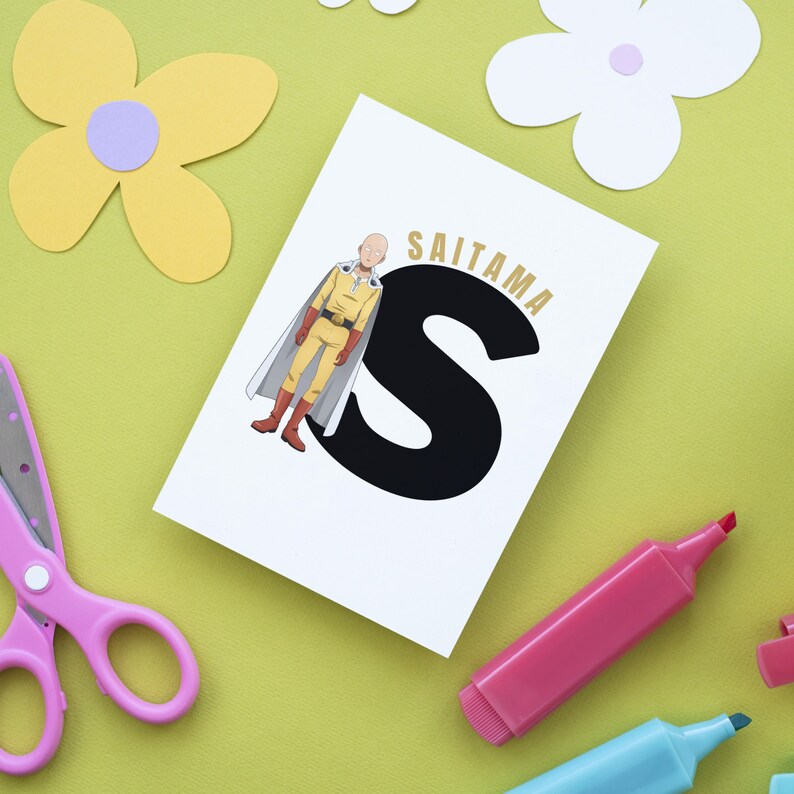 Anime Alphabet ABC Flashcards Printable Anime Homeschool - Etsy