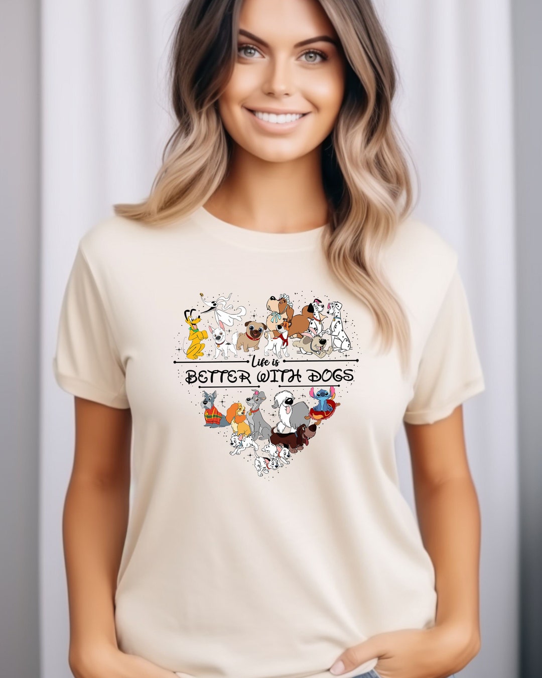 Disney Dogs Shirt, Life is Better With Dogs T-shirt, Dog Lover Shirt ...
