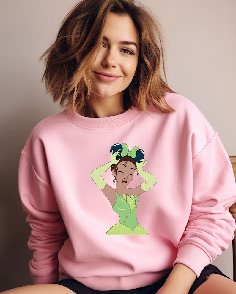 Tiana Shirt, Princess T-shirt, Princess Sweatshirt, Princess Birthday ...