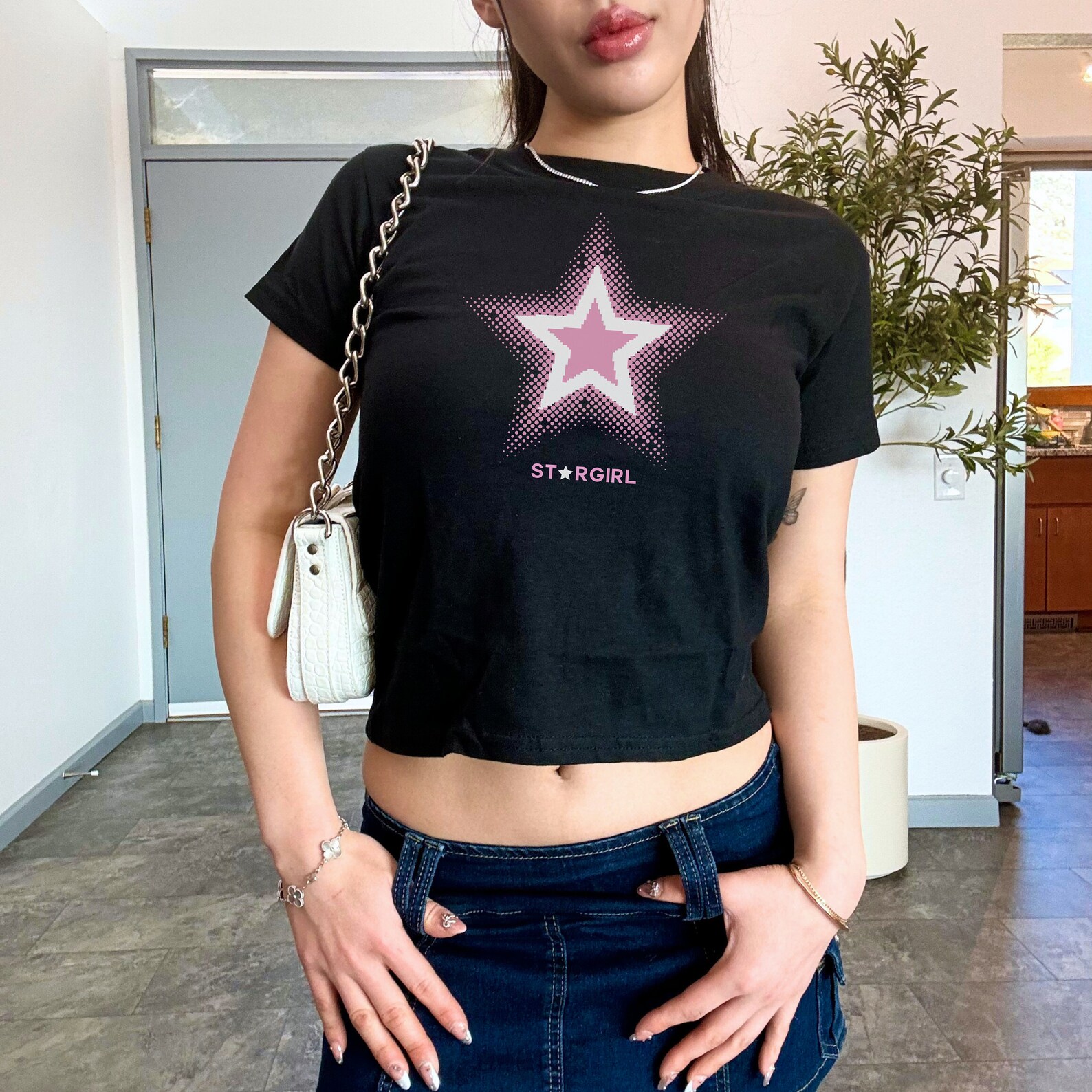 Stargirl Baby Tee Star Girl Y2k Aesthetic T-shirt Grunge Streetwear ...
