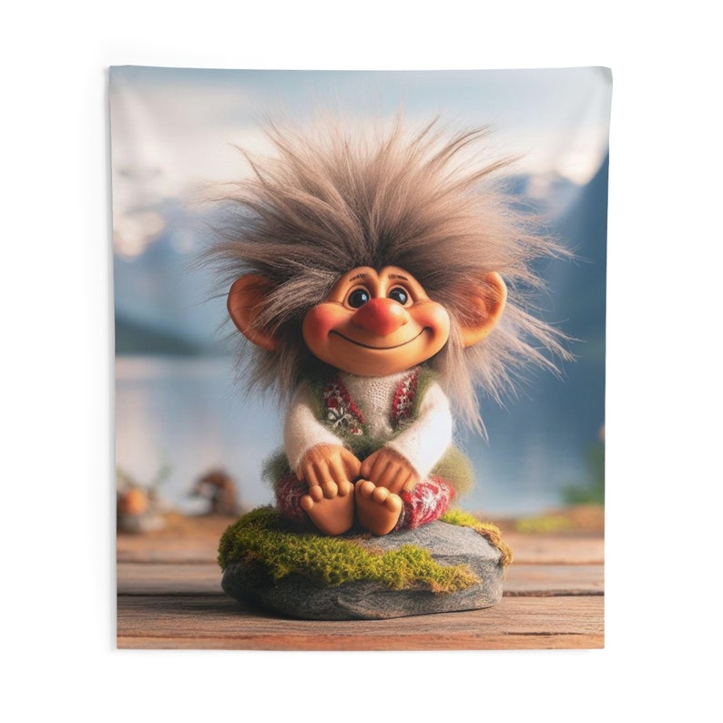 Tapestries Cute Norwegian Troll, Wall Decoration for Troll Lovers or ...
