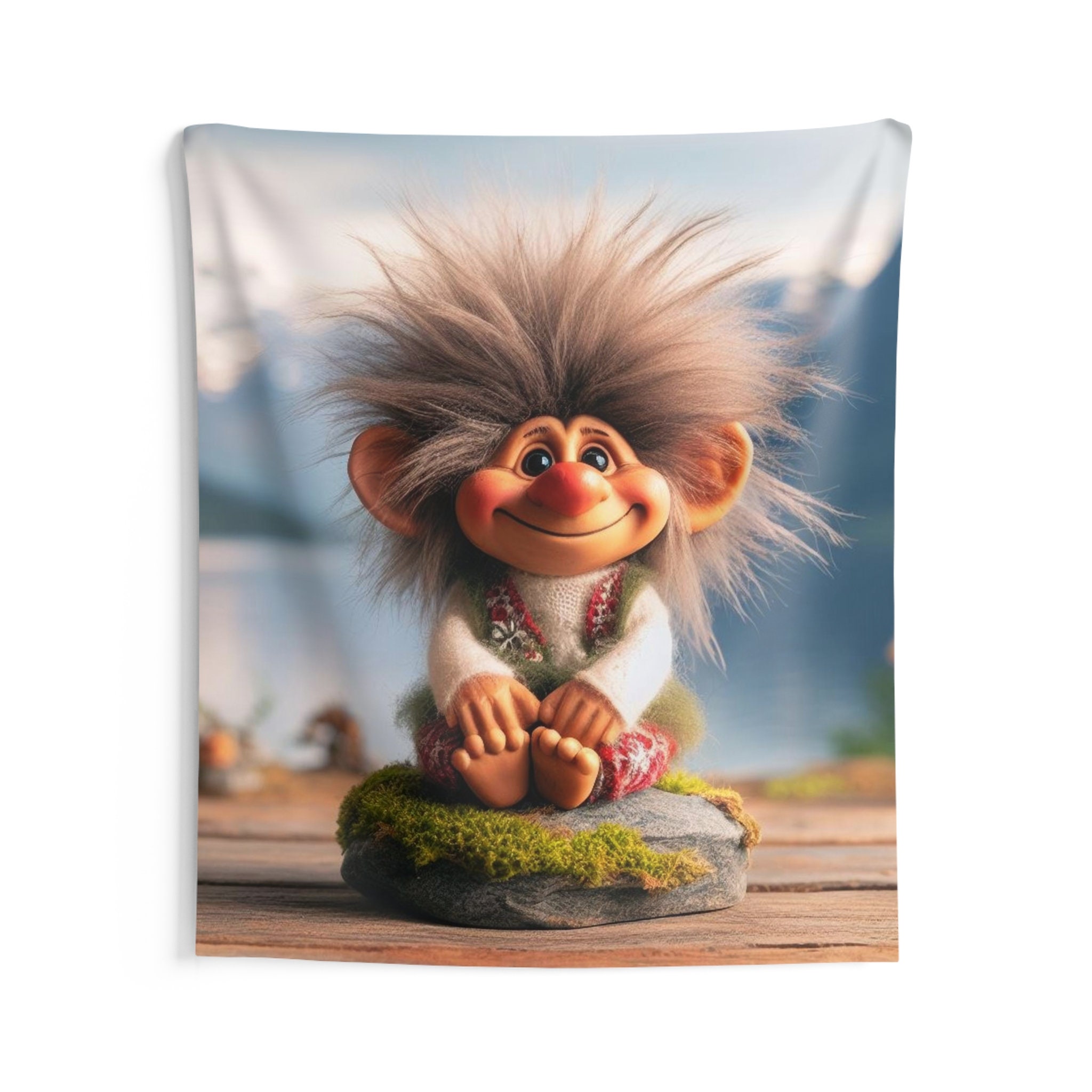 Tapestries Cute Norwegian Troll, Wall Decoration for Troll Lovers or ...