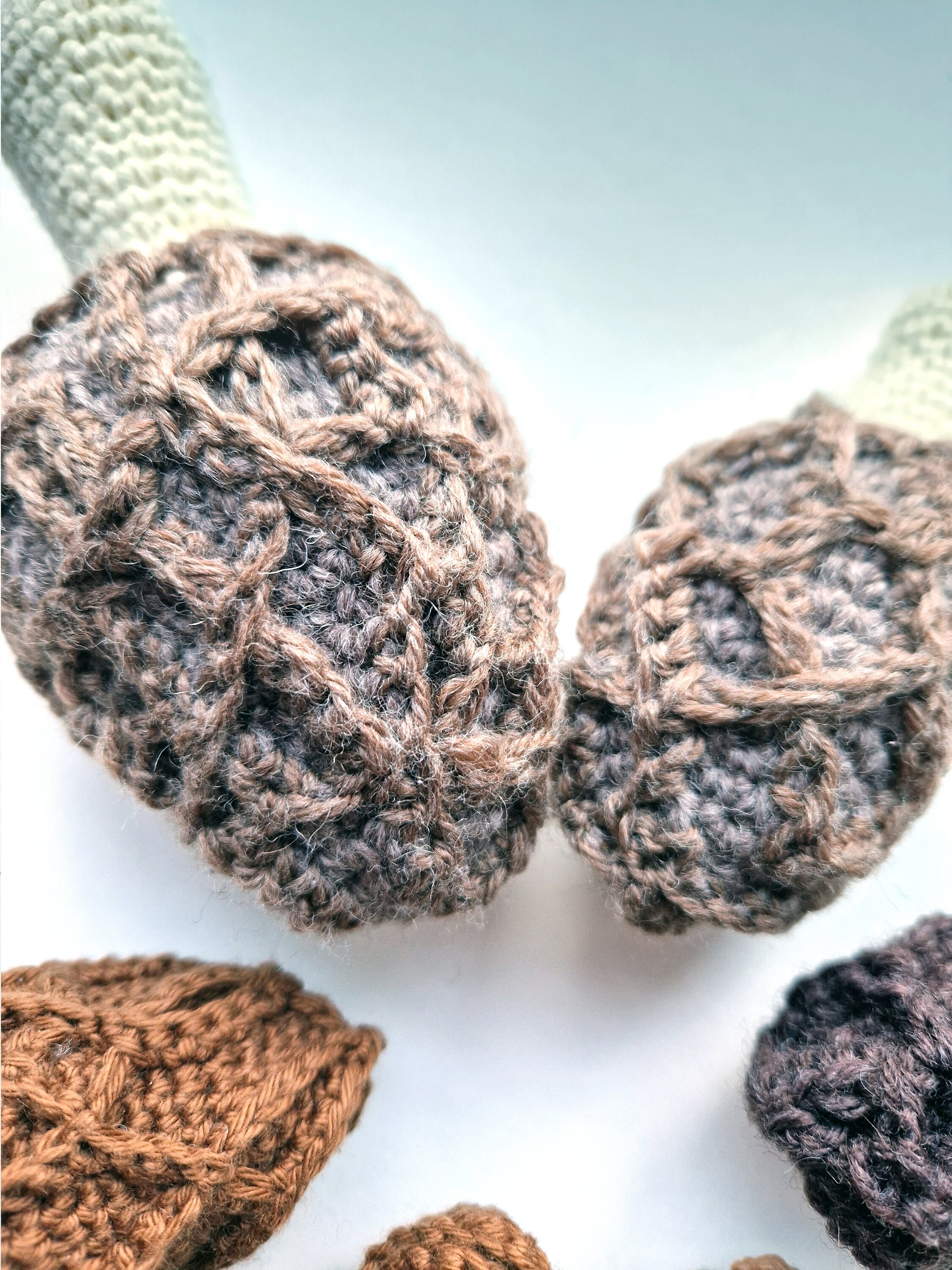 Morel Mushroom Crochet Pattern 3 Different Sizes Forager's Favorite ...