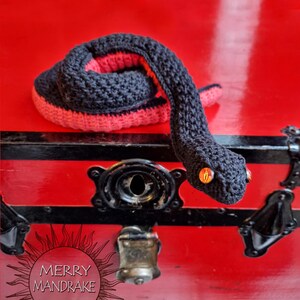 Realistic Snake Crochet Pattern - Viper Amigurumi With Options - Etsy