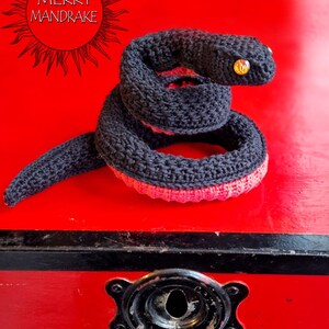 Realistic Snake Crochet Pattern - Viper Amigurumi With Options - Etsy