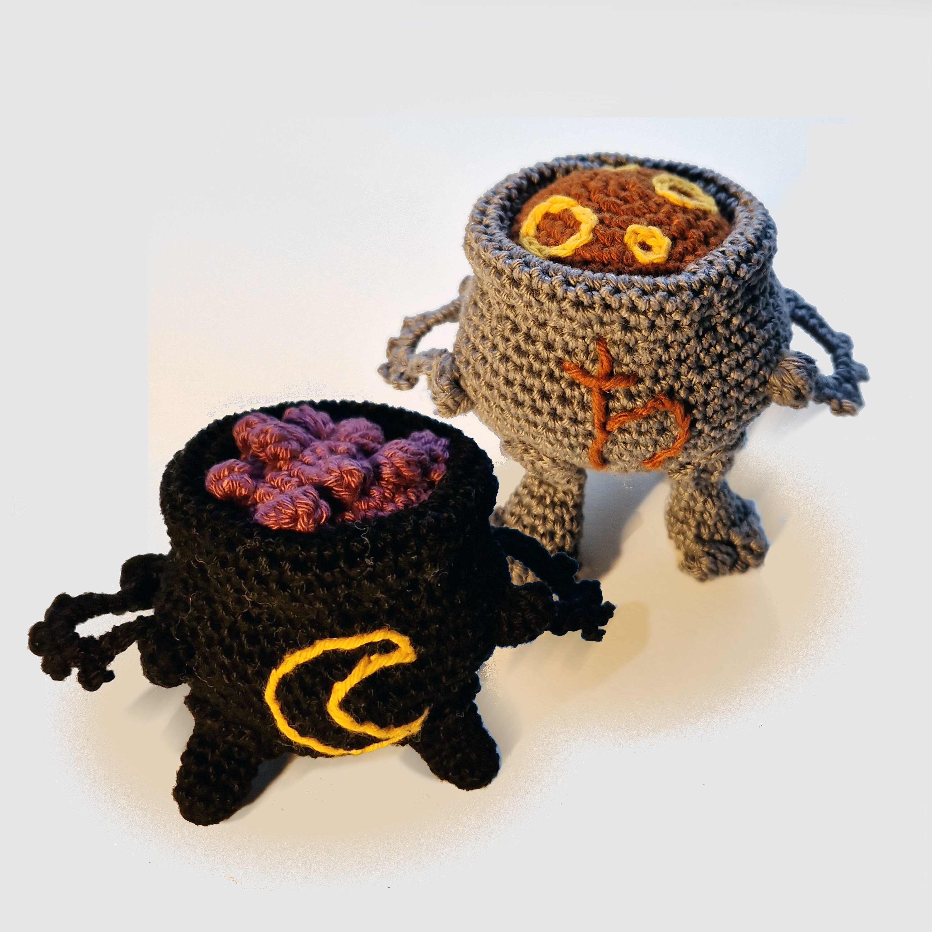Witch's Cauldron Crochet Pattern: Spooky Gothic Halloween Decor (PDF ...