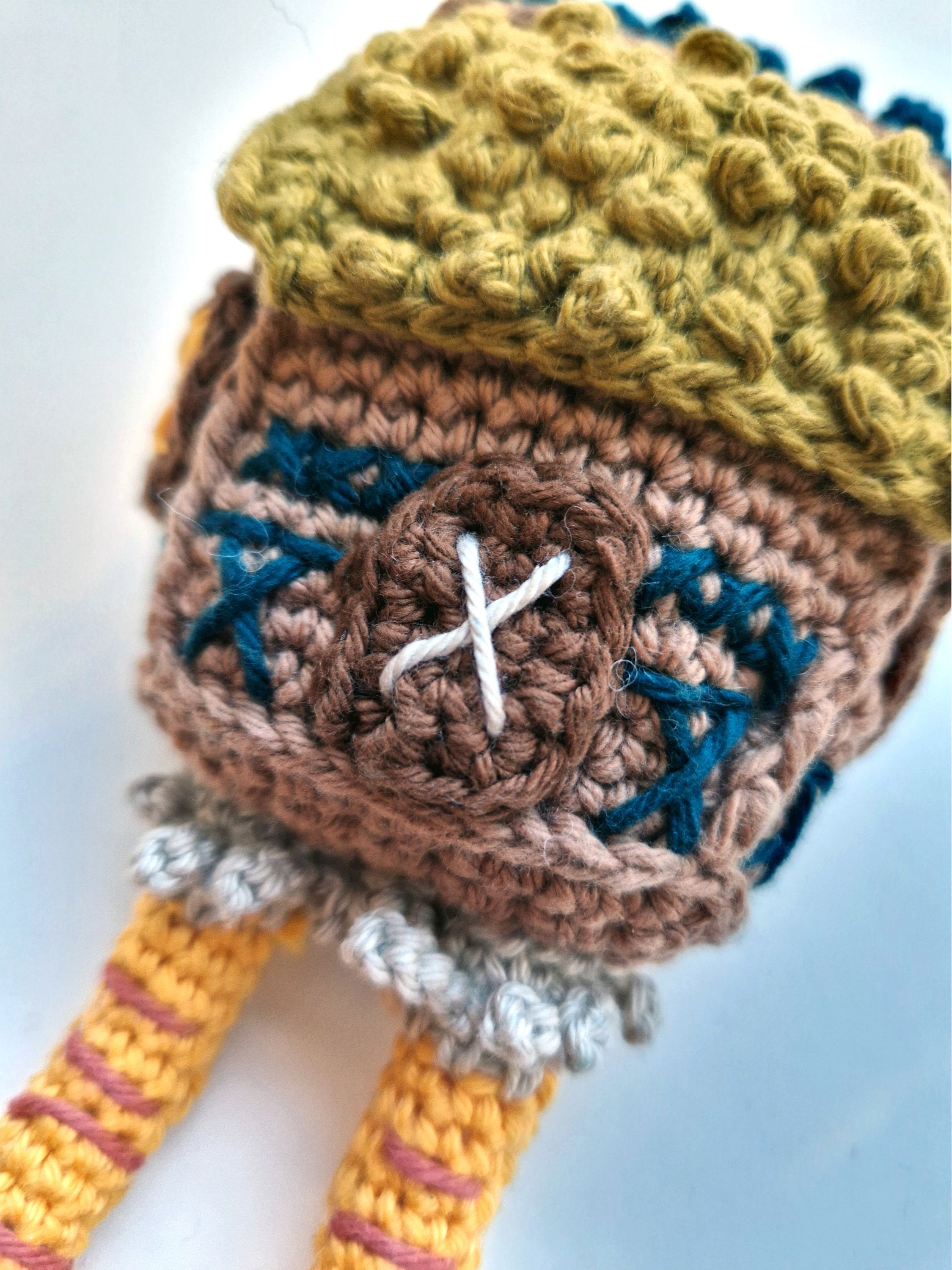 Small Baba Yaga's Hut Crochet Pattern - Slavic Mythology Witch's House ...