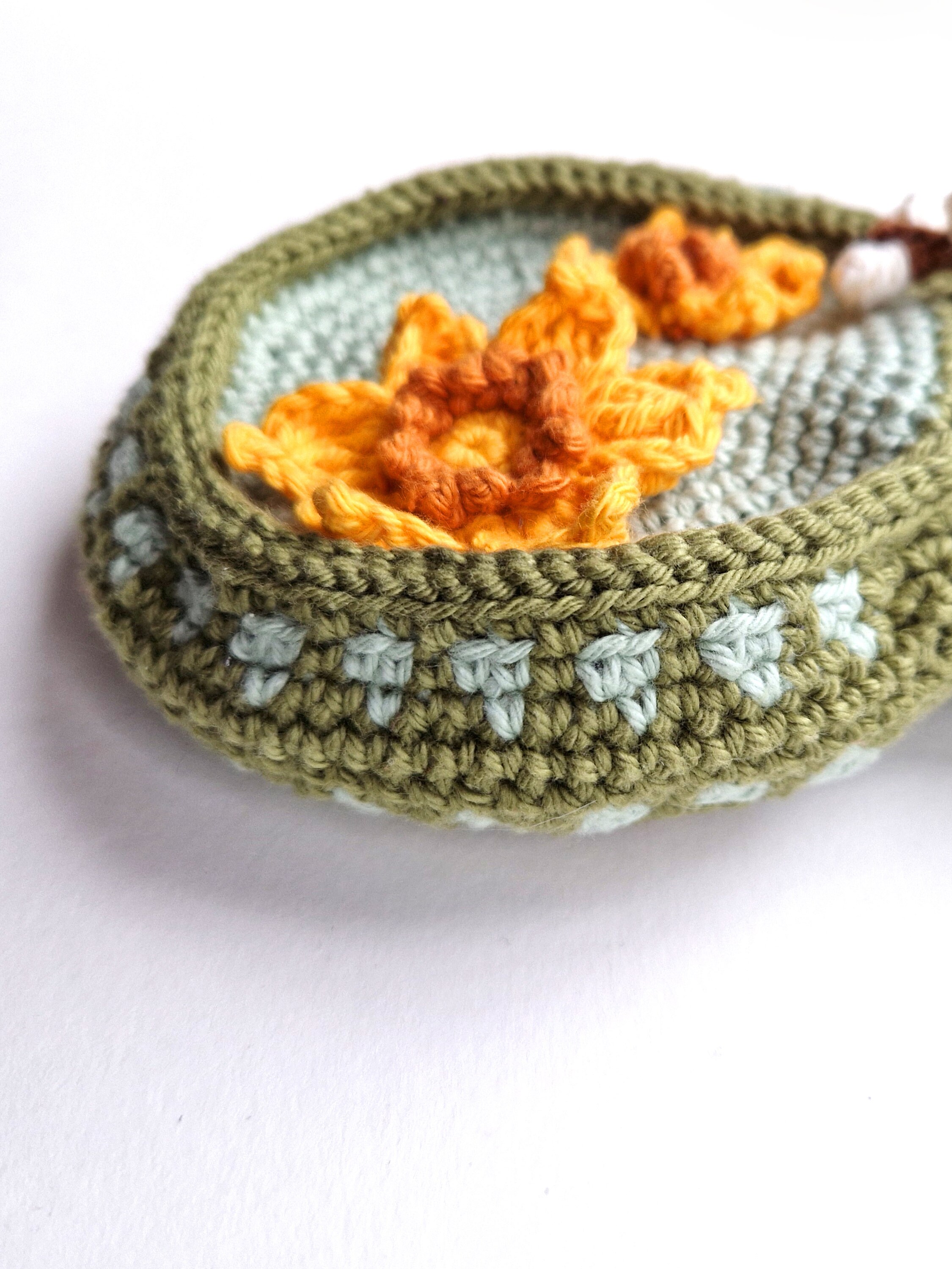 Ostara Spell Pouch Crochet Pattern Spring Themed Bag for Trinkets ...