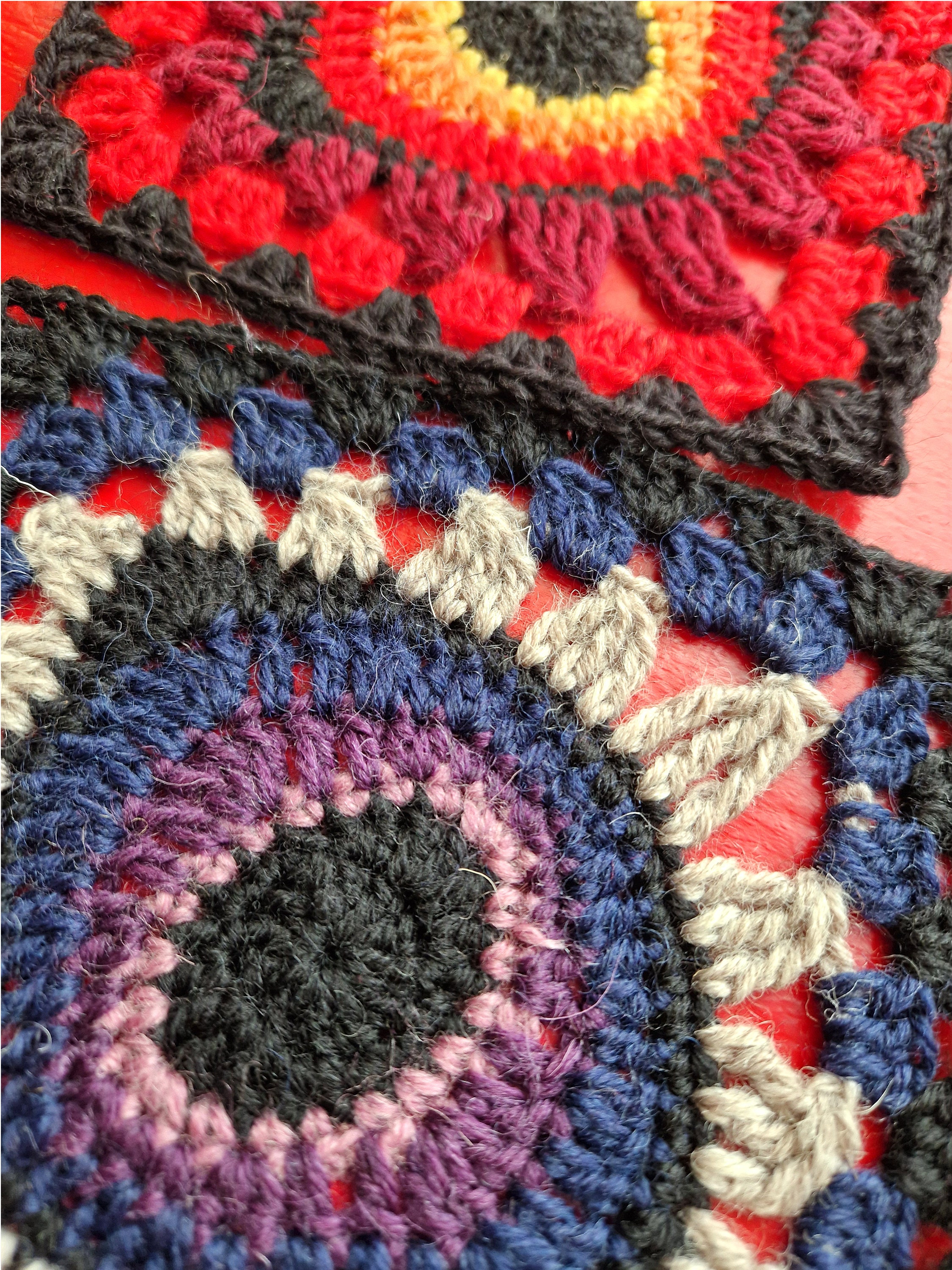 Eye of Fenrir Granny Square Crochet Pattern: Mystical Wolf Design (PDF ...